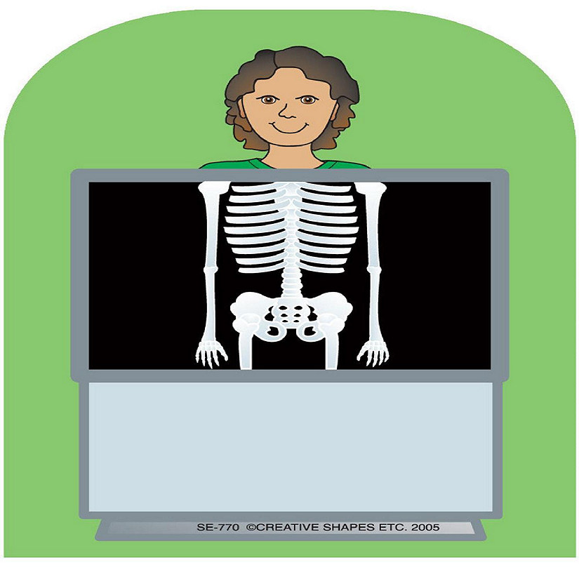 Creative Shapes Etc. - Mini Notepad - X-ray