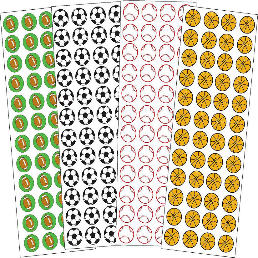 Creative Shapes Etc. - Sticker Set - Sports