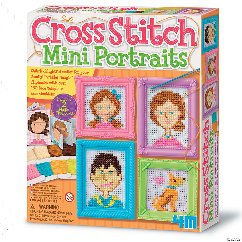 Cross Stitch Mini Portraits - Discontinued