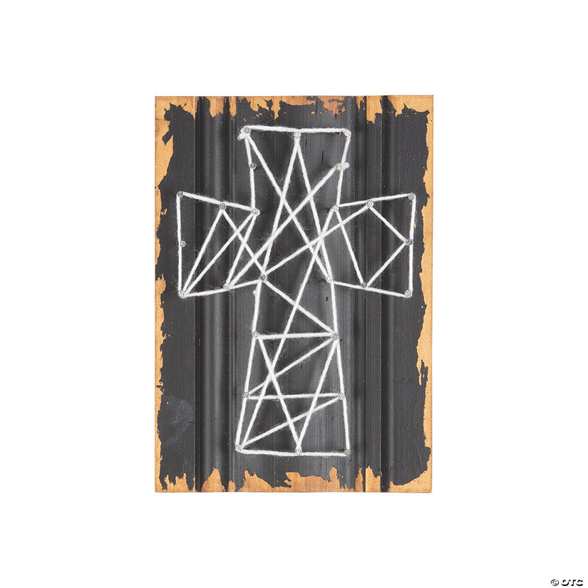 Cross String Art Sign | Oriental Trading