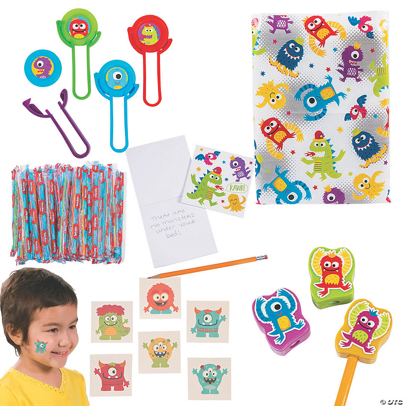 Cute Monster Handout Kit - 371 Pc.