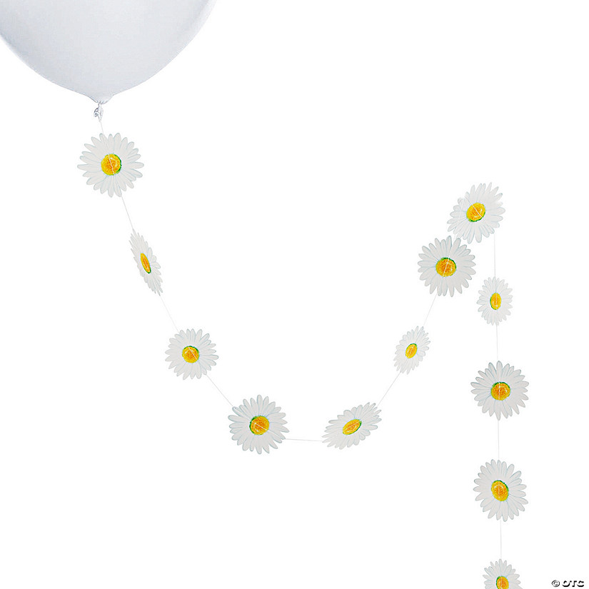 Daisy Balloon Tails - 6 Pc. | Oriental Trading
