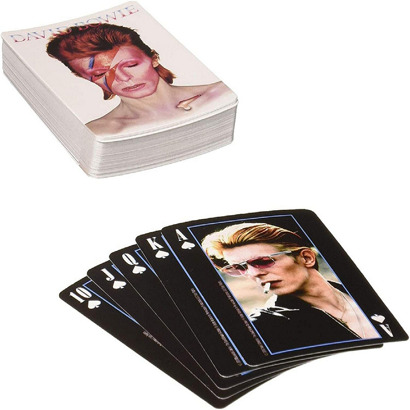 David Bowie Playing Cards 52 Card Deck + 2 Jokers | Oriental Trading