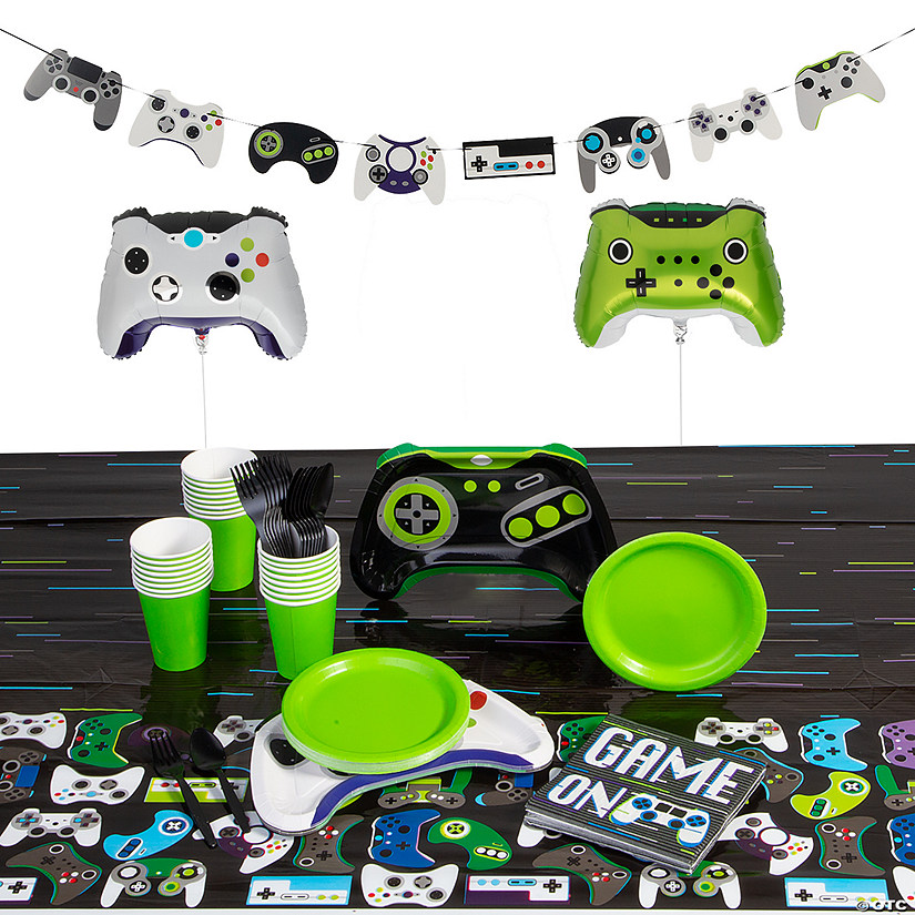Deluxe Gamer Party Kit for 8
