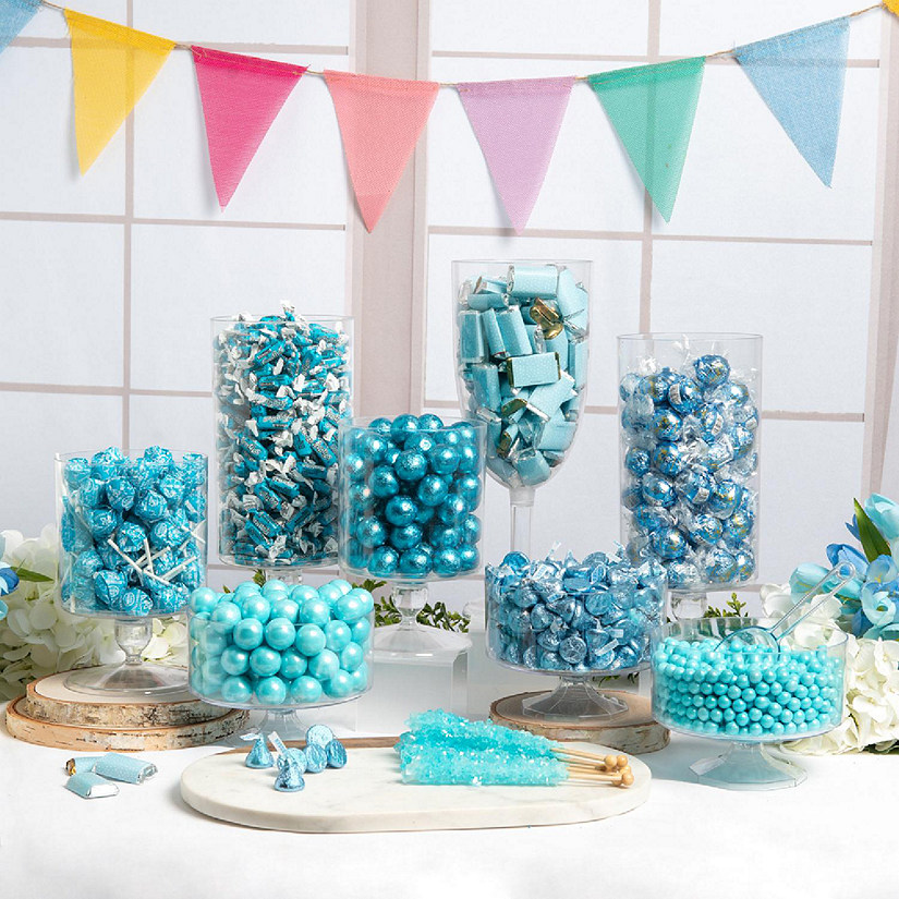 Deluxe Light Blue Candy Buffet 14lbs+ (Feeds 24-36) - by Just Candy ...