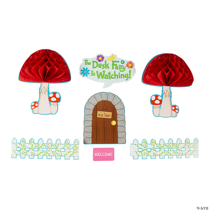 Desk Fairy House Classroom Decorations - 8 Pc. | Oriental Trading