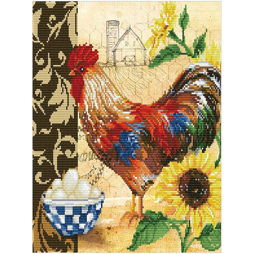 Diamond Dotz Intermediate Kit - Country Roosters