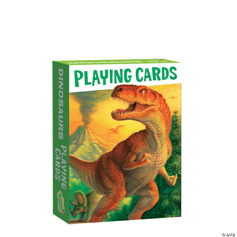 Dinosaurs Playing Card Pack - Discontinued