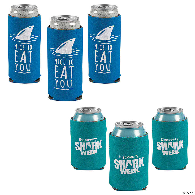 Discovery Shark Week™ Can Cooler Assortment Kit for 24 | Oriental Trading
