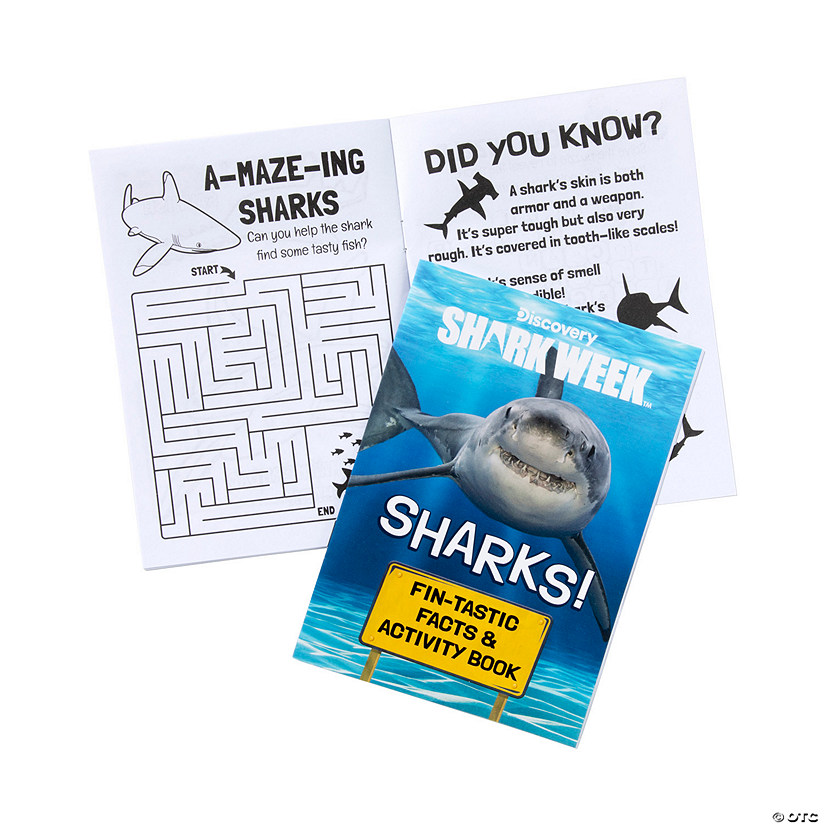 Discovery Shark Week® Activity Books - 12 Pc. | Oriental Trading