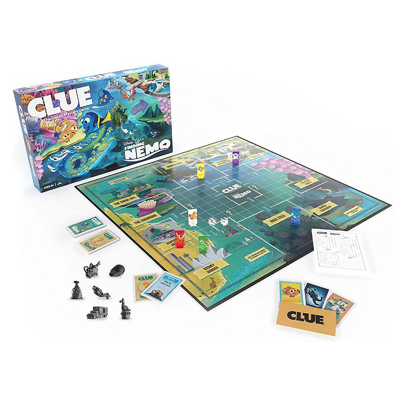 Disney Finding Nemo Clue Board Game | Oriental Trading
