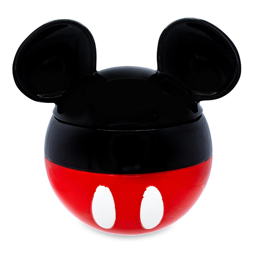 Disney Mickey Mouse Ceramic Cookie Jar Container With Lid 6 Inches Tall ...