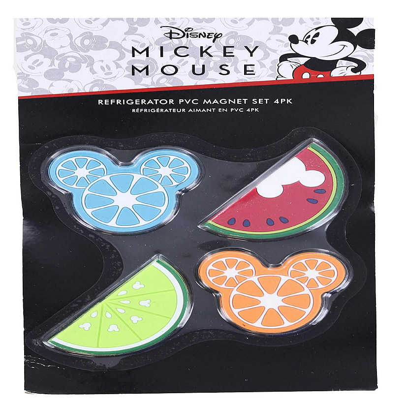 Disney Mickey Mouse Fruit Magnets Set of 4 | Oriental Trading