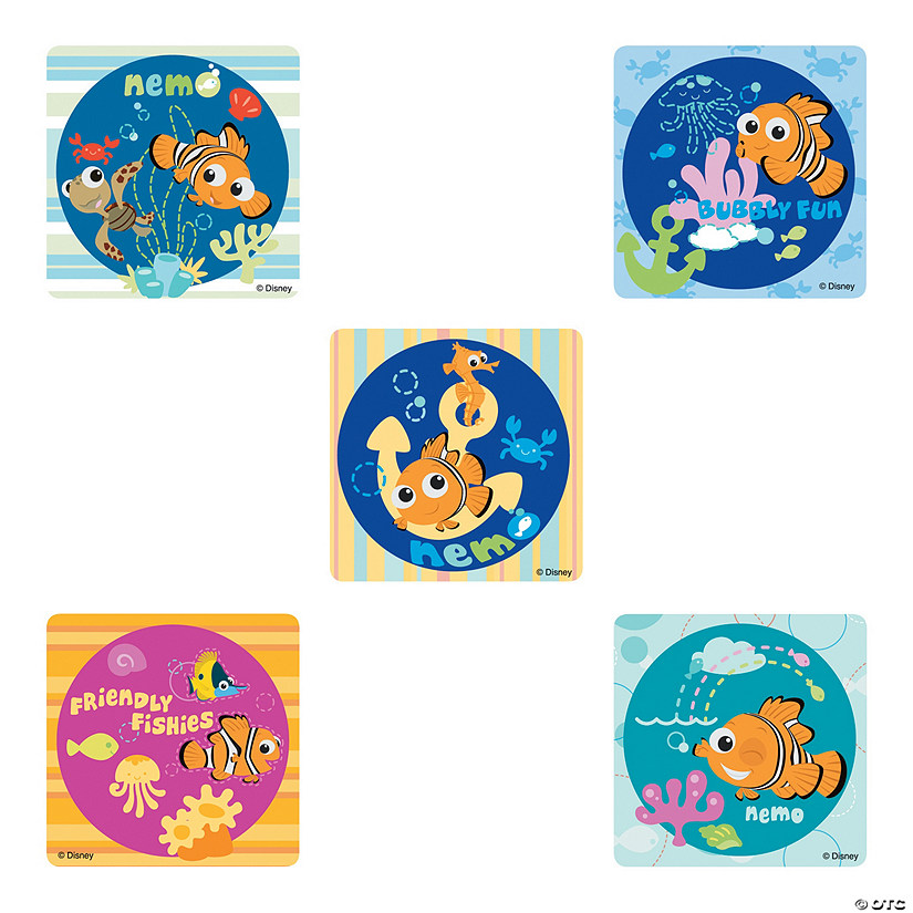 Disney Nemo Magical Seas Stickers - Discontinued