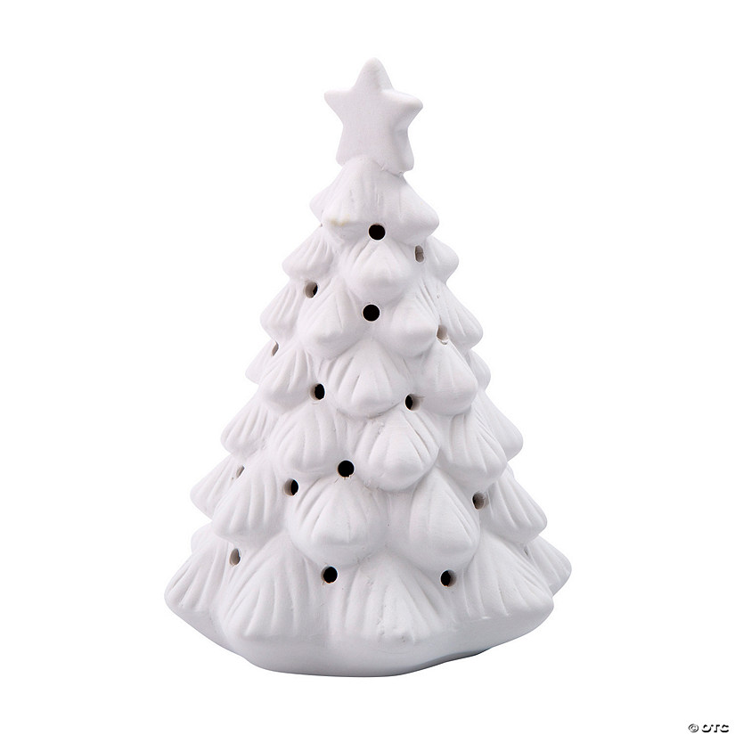 DIY Ceramic Christmas Trees - 3 Pc.