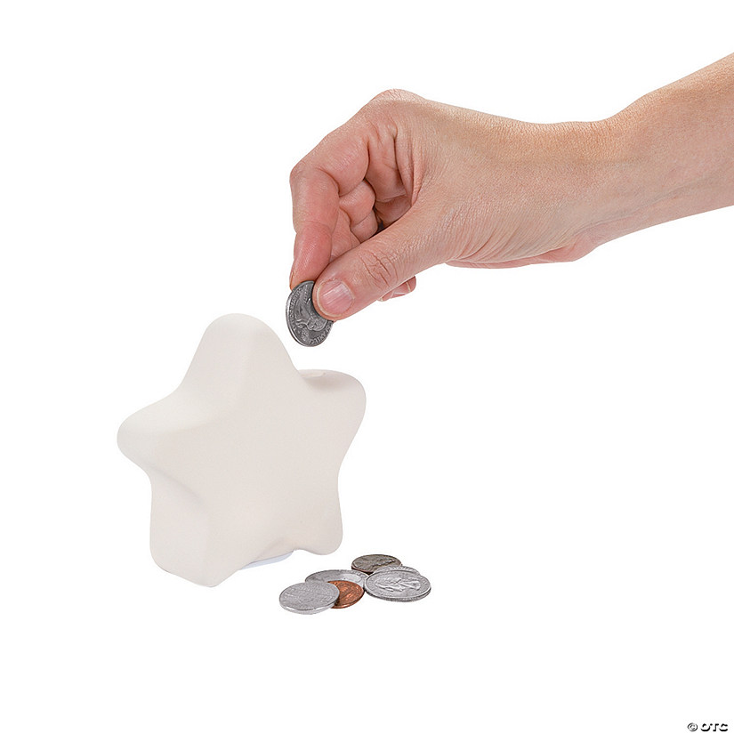 DIY Ceramic Star Banks - Discontinued