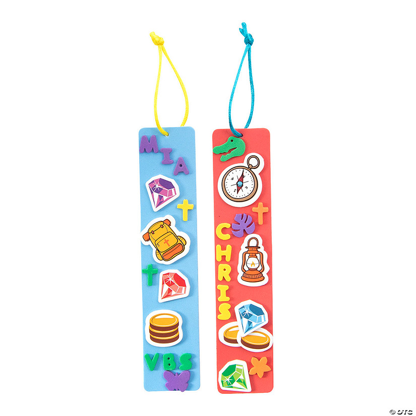 DIY Treasure Hunt VBS Bookmarks - 12 Pc. | Oriental Trading