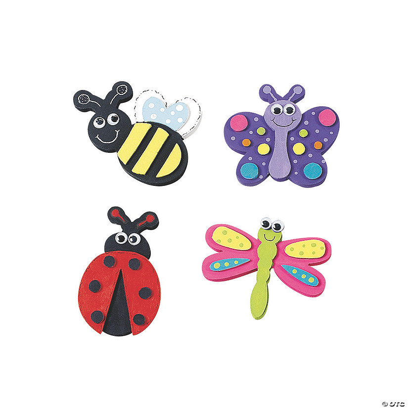 DIY Wood Bug Shapes - Discontinued