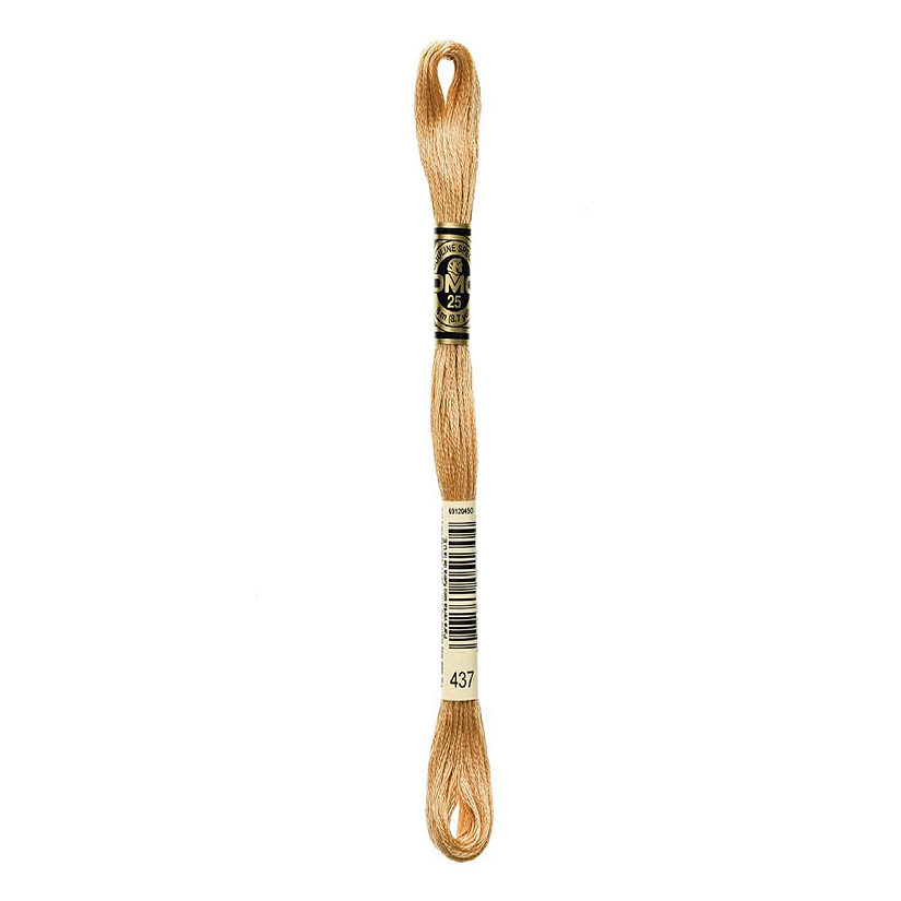 DMC Six-Strand Embroidery Floss - #437 Light Tan