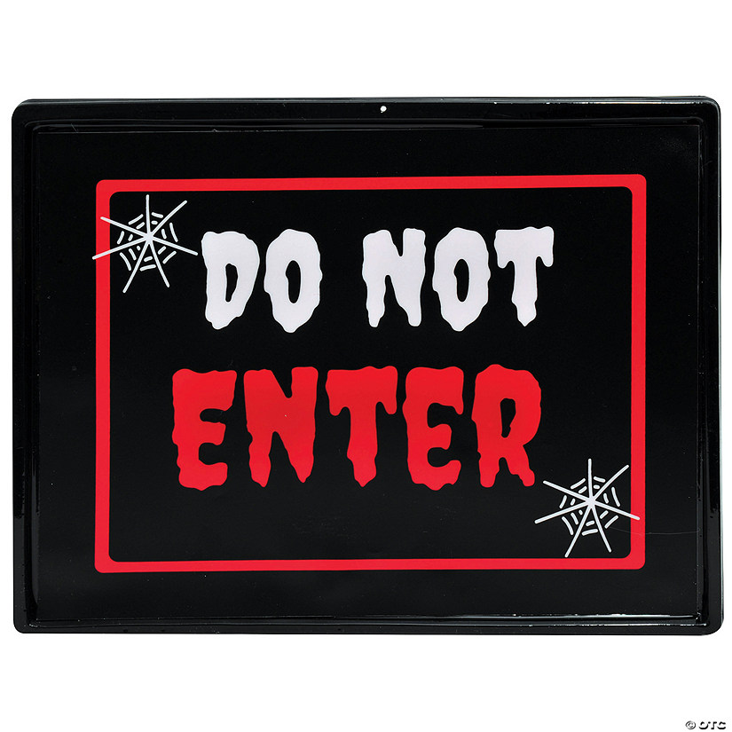 Do Not Enter Neon Light-Up Sign | Oriental Trading