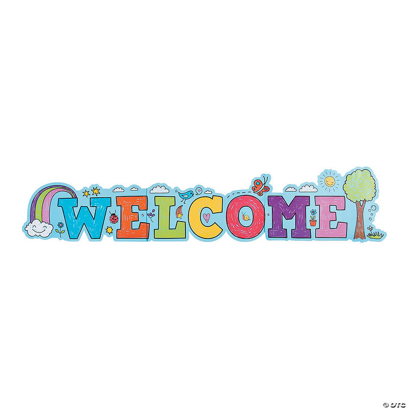 Doodle Welcome Banner