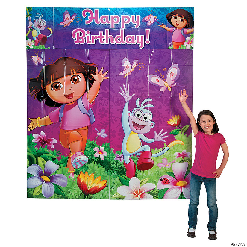 Dora The Explorer™ Dora’s Adventure Backdrop - Discontinued