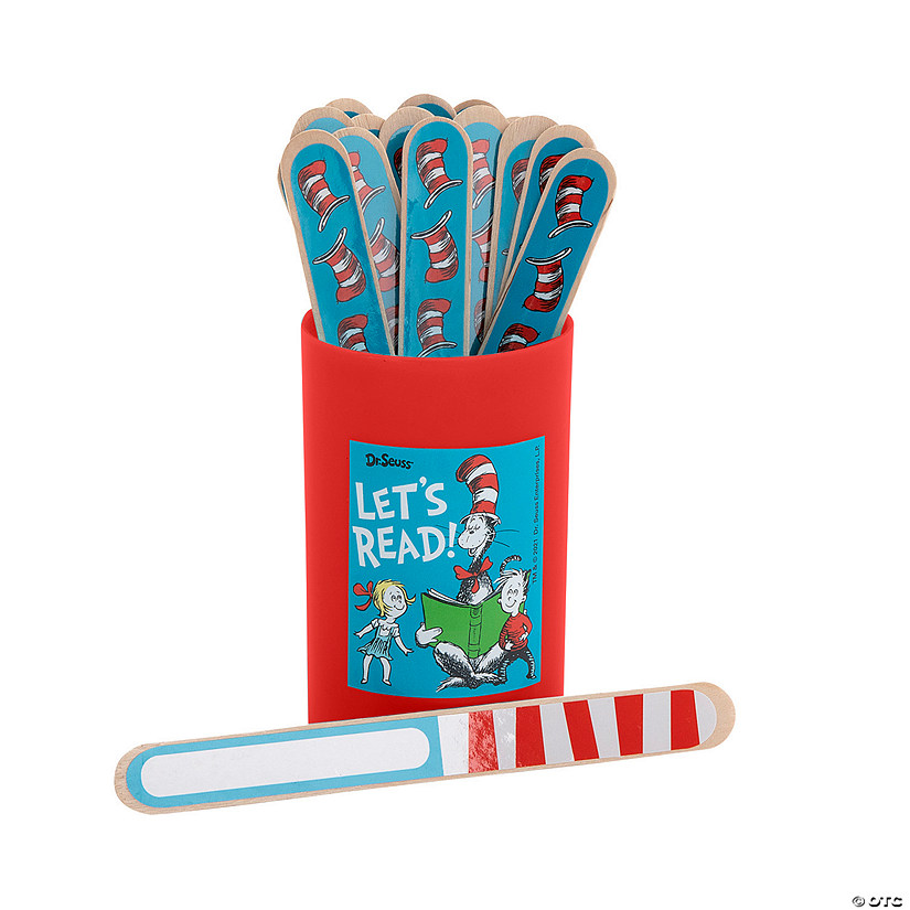Dr. Seuss™ Flip Name Sticks - 36 Pc. | Oriental Trading