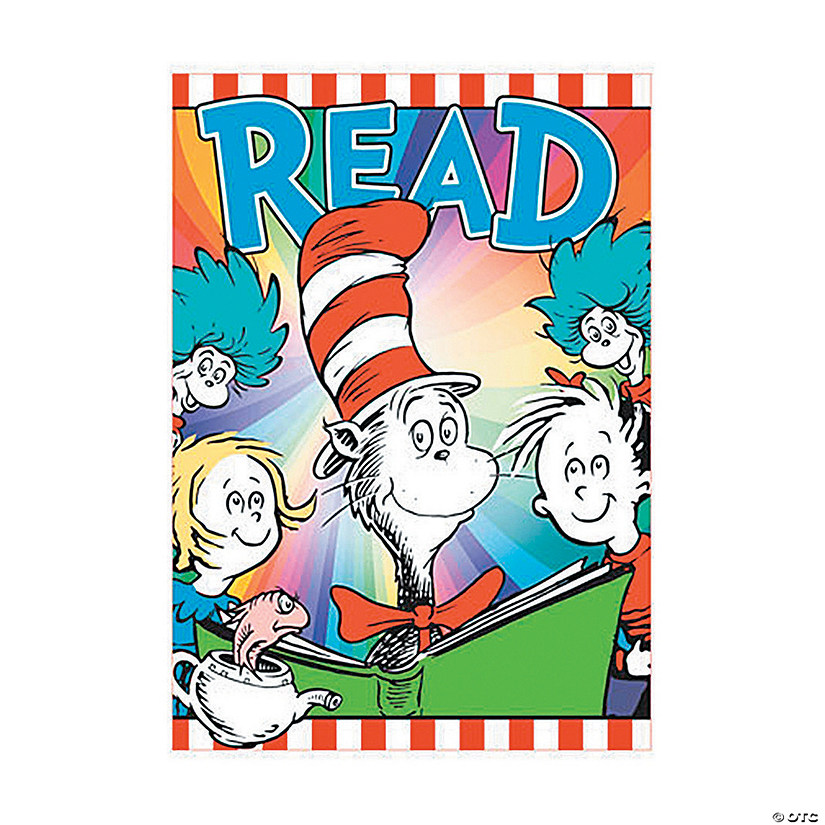 Dr. Seuss™ Read Bulletin Board Set - 12 Pc. - Discontinued
