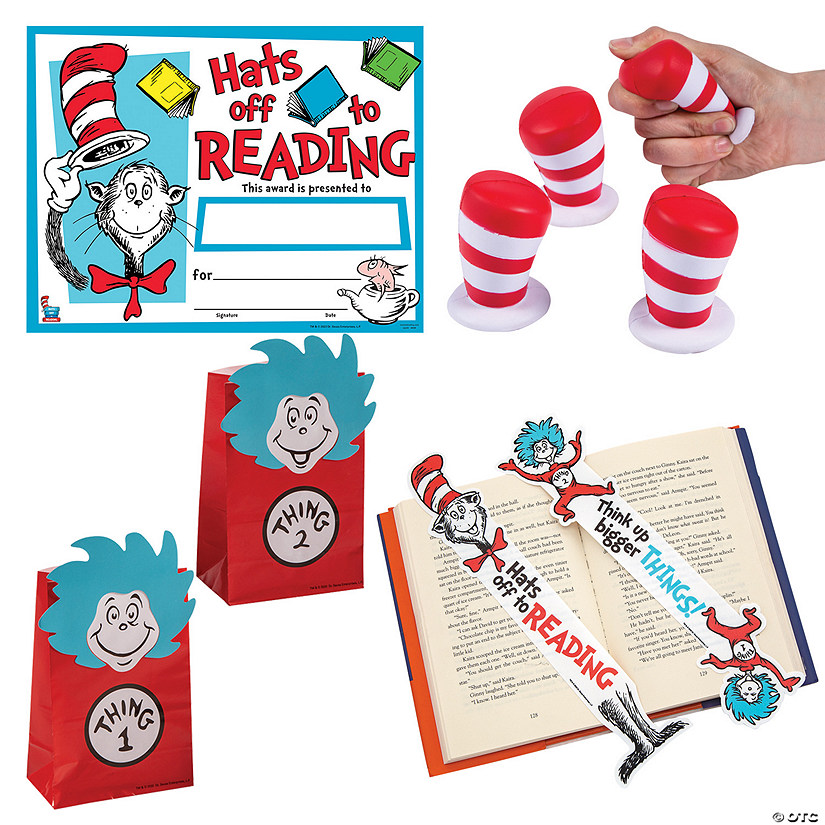 Dr. Seuss™ Reading Award Kit for 24 | Oriental Trading