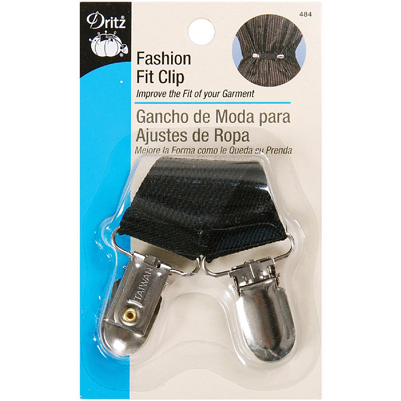 Dritz Fashion Fit Clip-Black | Oriental Trading