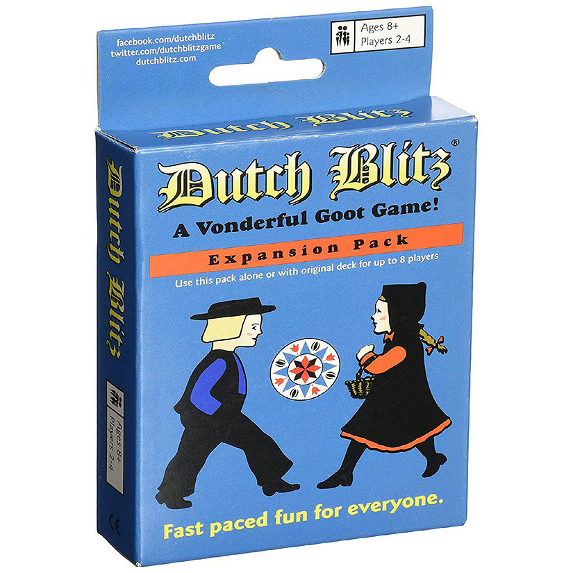 Dutch Blitz: Expansion Pack- Use Alone or W/ Original Deck | Oriental ...