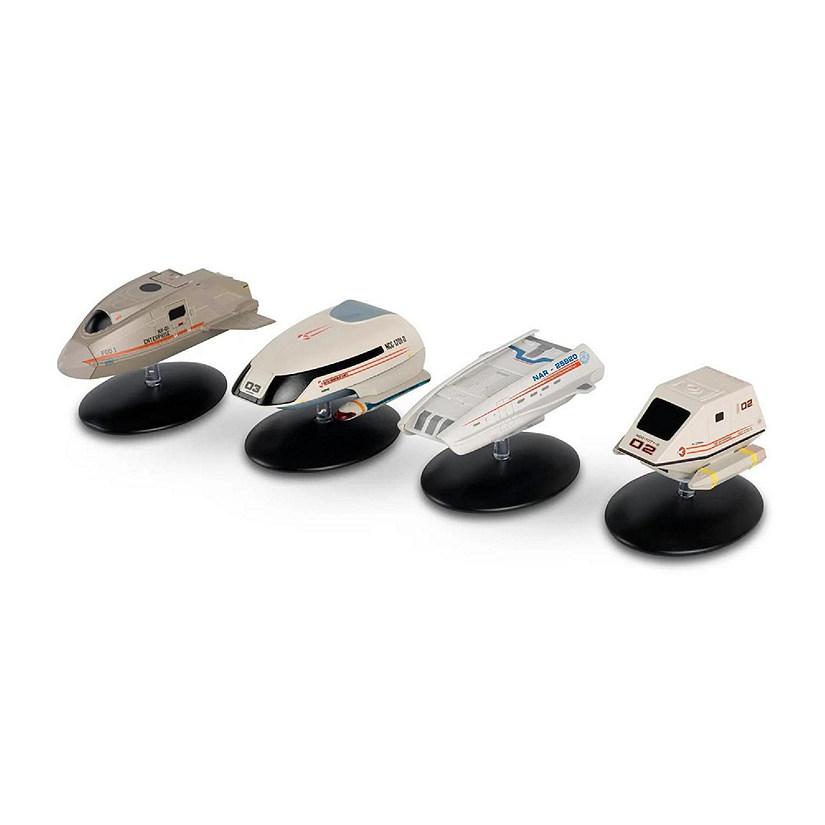 Eaglemoss Star Trek Shuttlecraft Replica Set 2 Executive, NX, Type-7 ...