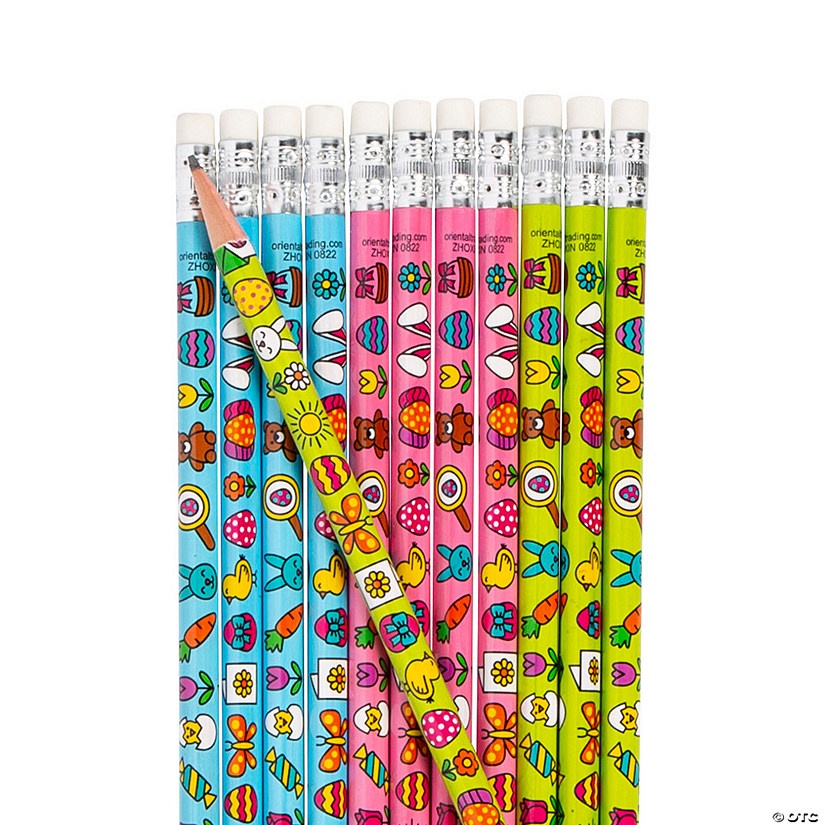 Easter Icons Pencils Assortment - 24 Pc.