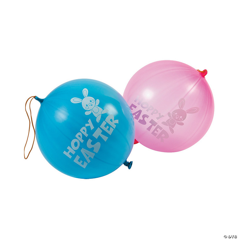 Easter Latex Punch Ball Balloon Assortment