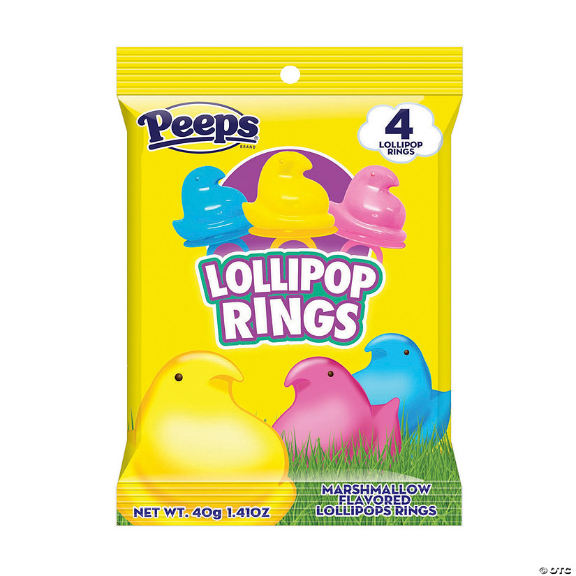 Easter Peeps ® Lollipop Rings - Discontinued