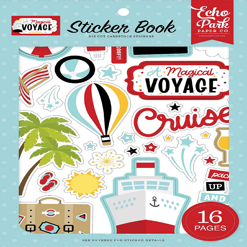 Echo Park Sticker Book-A Magical Voyage