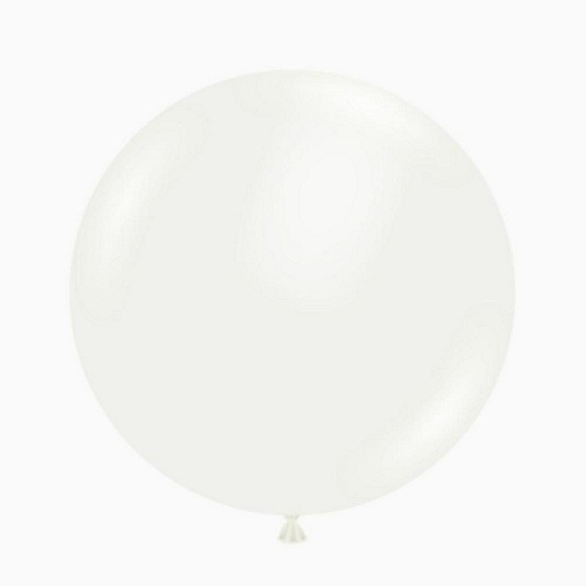 Edge Collections - 36" - White - Large Balloons | Oriental Trading