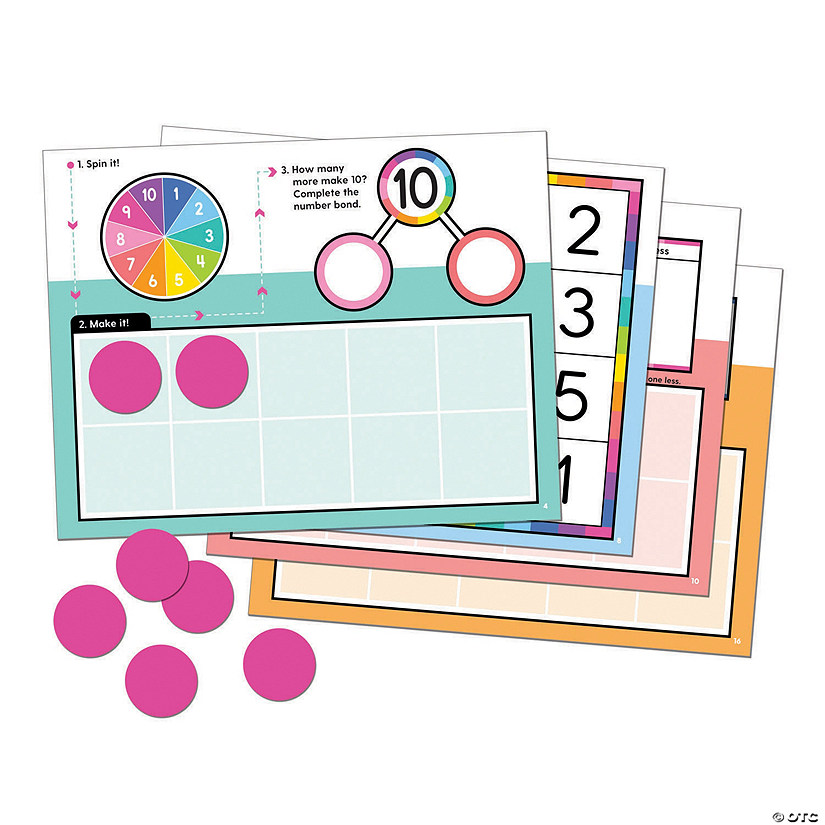 Edu-Clings Ten Frames Manipulative Set - 22 Pc. | Oriental Trading