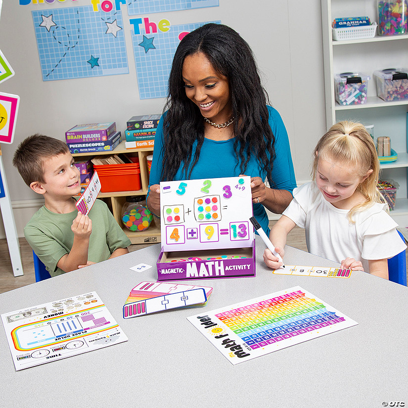 Elementary Classroom Basic Math Skills Educational Activity Kit - 145 Pc.