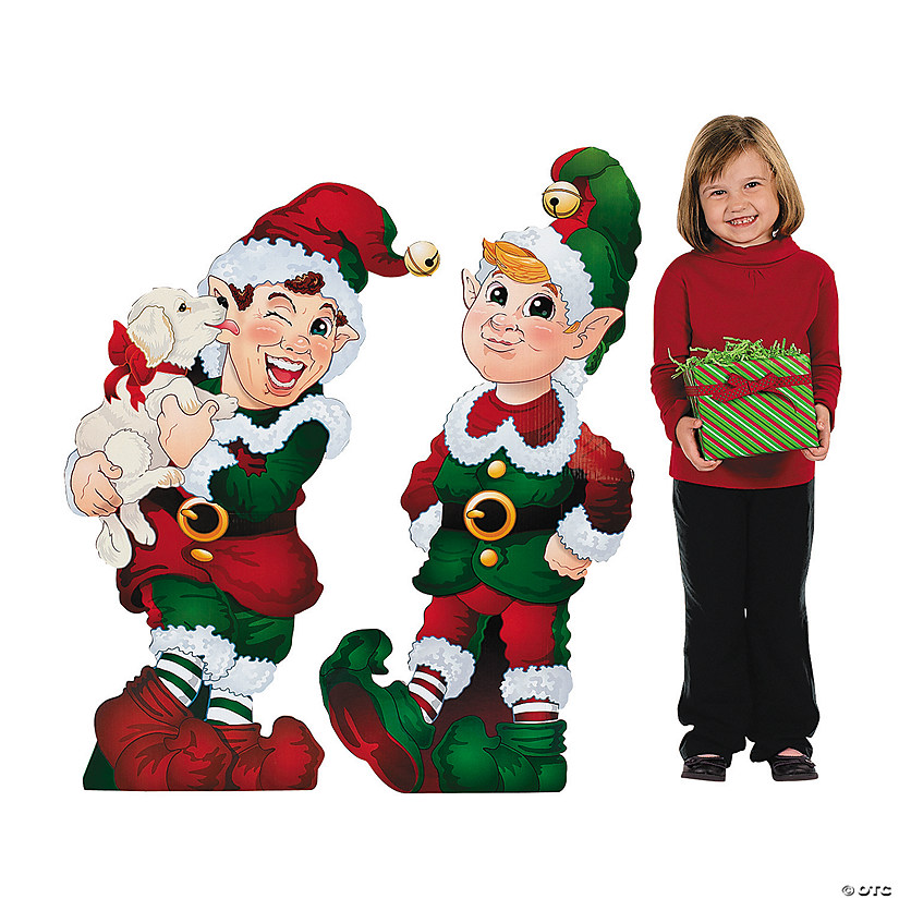 Elf Cardboard Stand-Ups - Discontinued