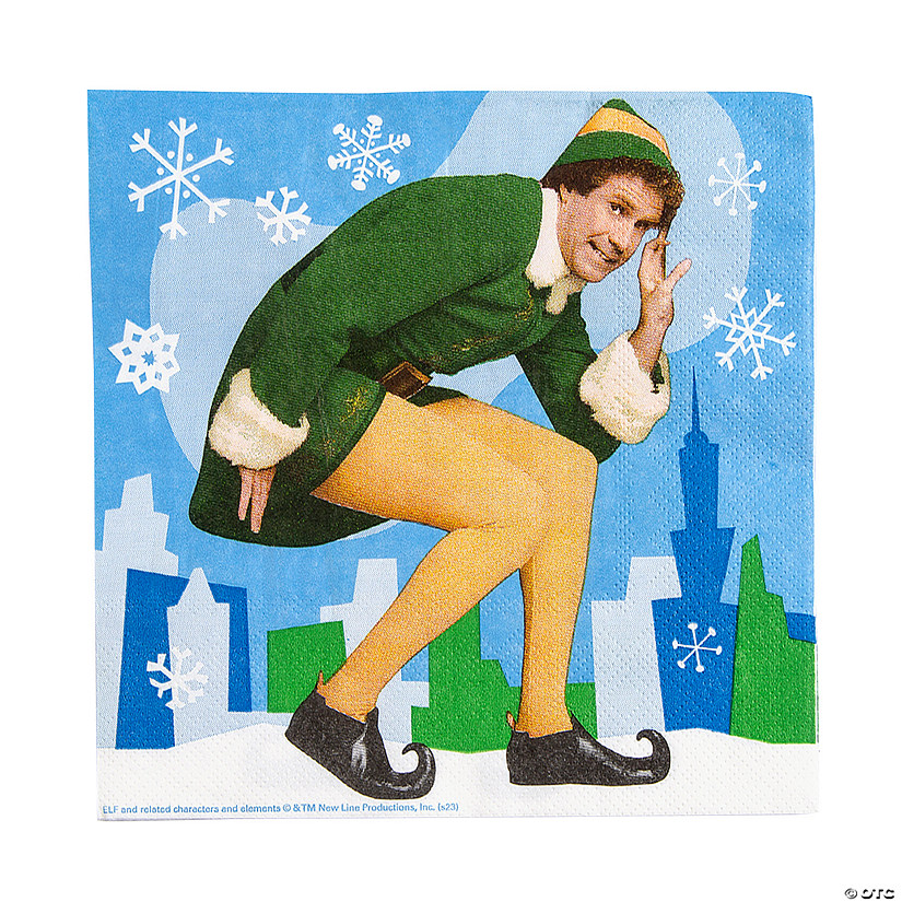 Elf Luncheon Napkins - 16 Pc.