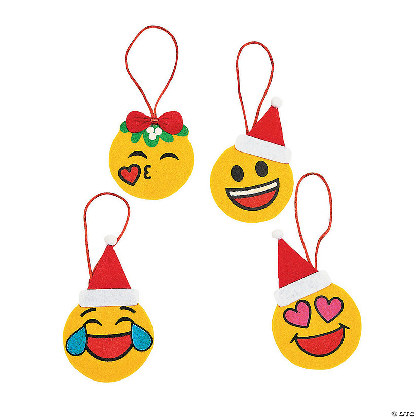 Emoji Christmas Ornaments - Discontinued