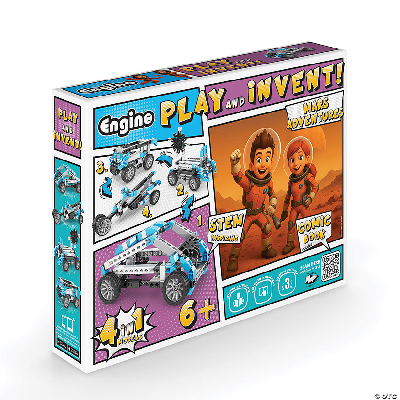 Engino Play & Invent: Mars Adventure Building Set | MindWare