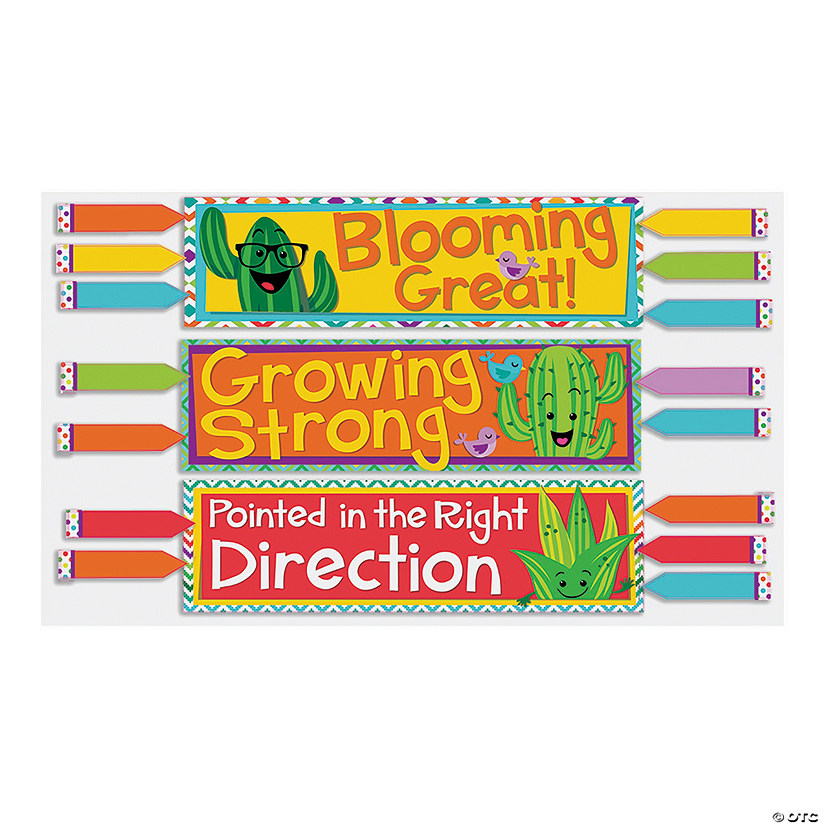 Eureka ® Sharp Bunch Cactus Class Management Mini Bulletin Board Set ...