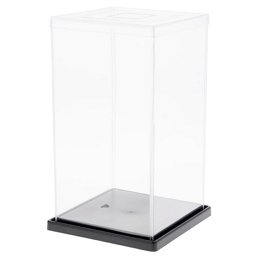 ExpoCase Plastic Folding Display Cover for Dolls, 6.5" W x 6.5" D x 12.125" H (Pack of 2 ...