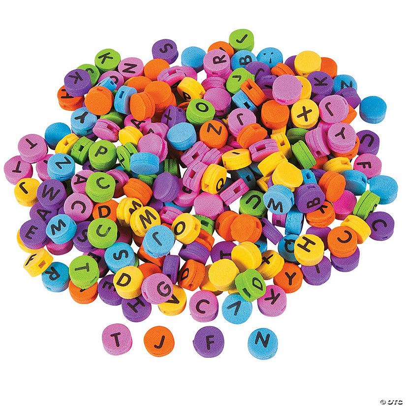 Fabulous Foam ABC Beads - Discontinued
