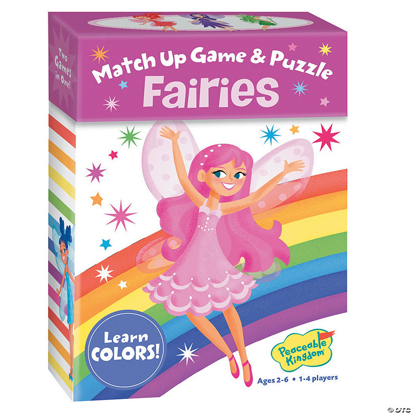 Fairies Color Match Up Game - Discontinued