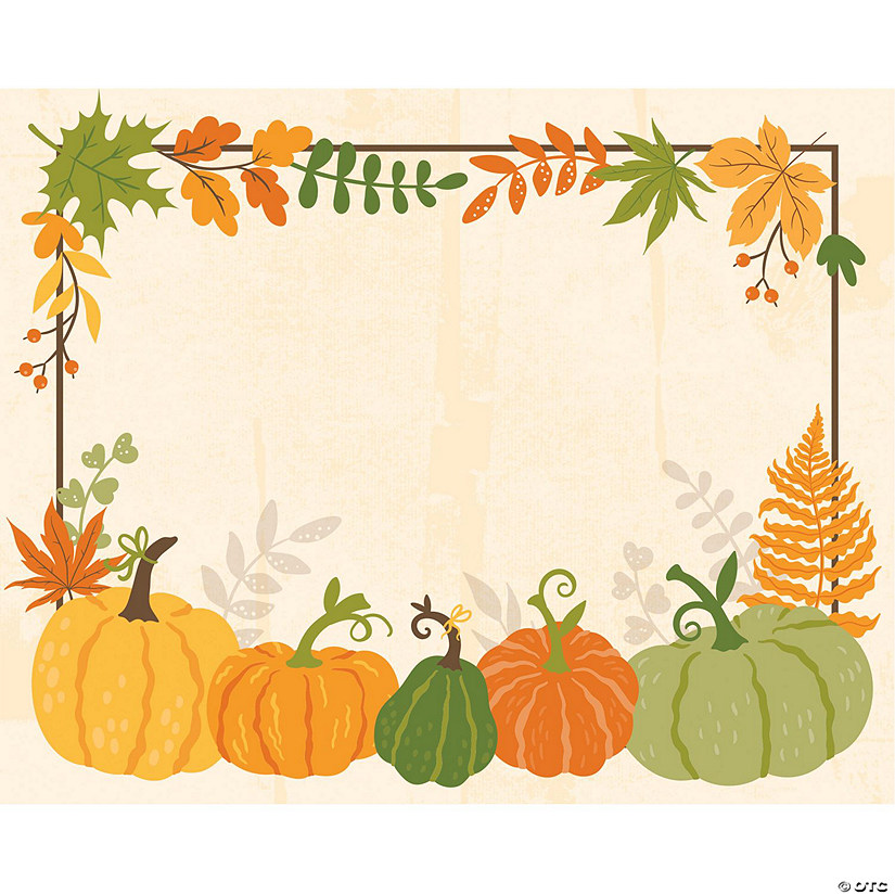 Fall & Thanksgiving Paper Placemats