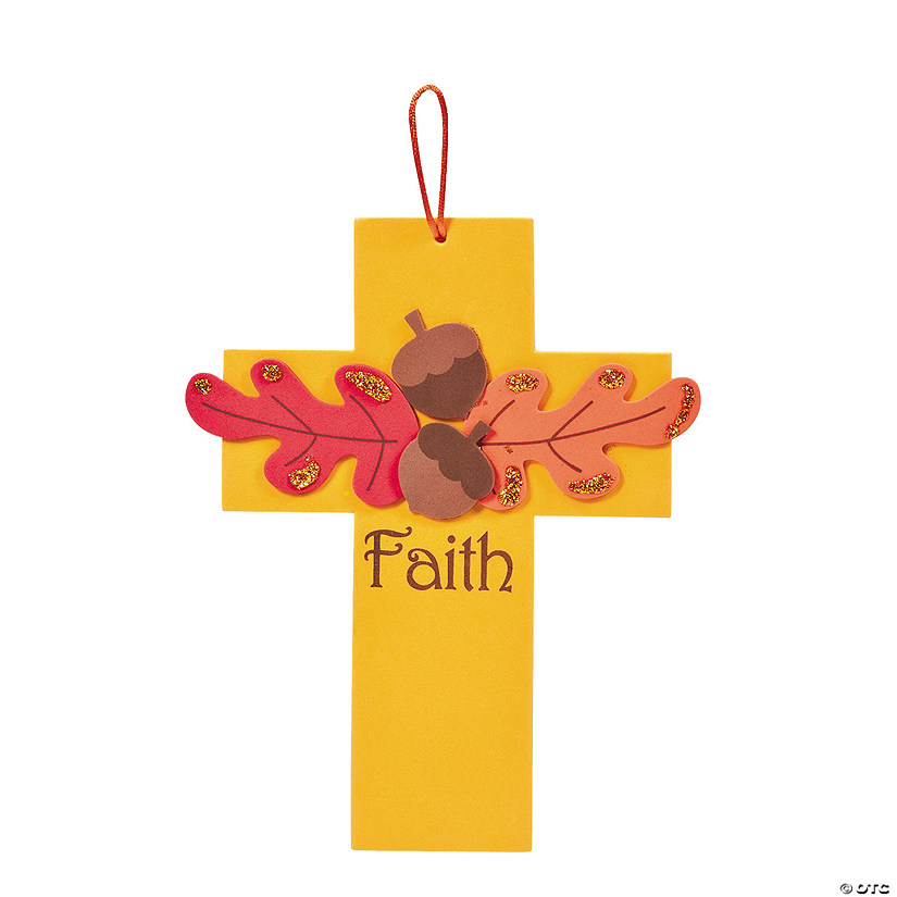 Fall Faith Cross Craft Kit - Discontinued