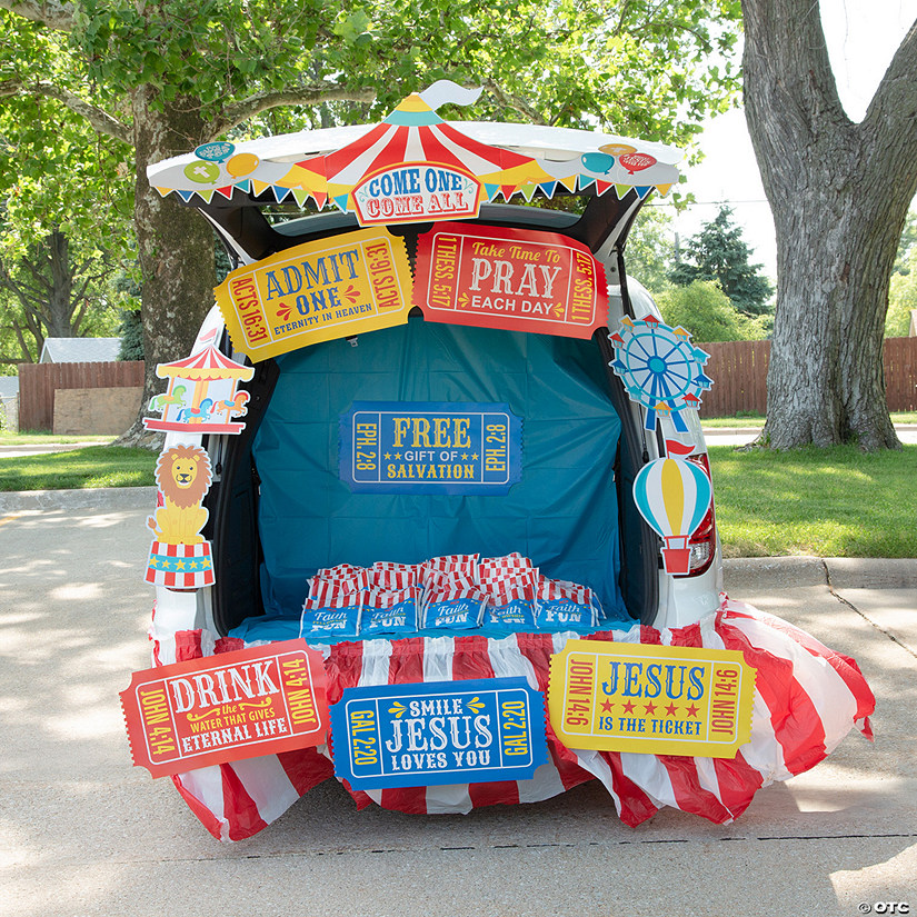 Fall Religious Carnival Trunk-or-Treat Decorating Kit - 15 Pc ...